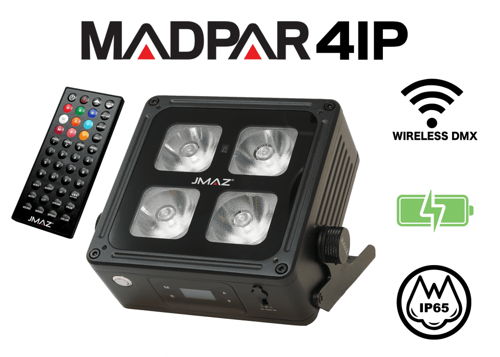 Introducing the JMAZ Lighting, MAD PAR 4IP - JMAZ Lighting